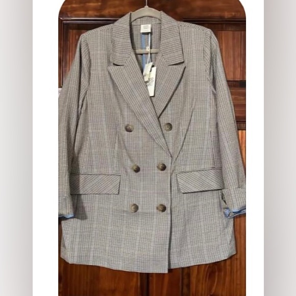 Matilda Jane | Jackets & Coats | Matilda Jane Plaid Blazer Jacket ...